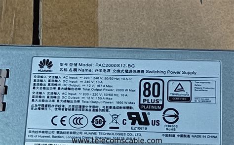 W HUAWEI PAC S BG Switching Power Supply AC Power Module