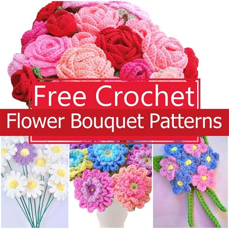 14 Free Crochet Flower Bouquet Patterns For Ting Yarns Patterns
