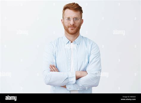 Redhead With Glasses Hi Res Stock Photography And Images Alamy