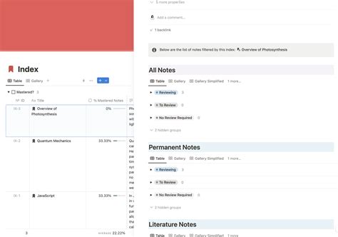 The Premium Zettelkasten Note Notion Template