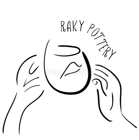 Hands Creating Raku Wear Stock Vector Illustration Of Handmade 94279996