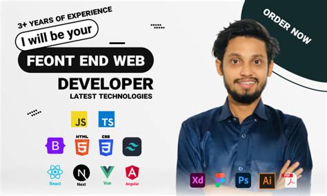 Be Your Front End Web Developer Or Do Front End Development Using React
