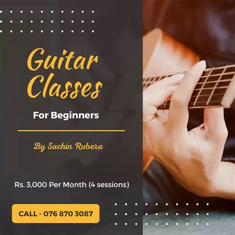 Acoustic Guitar Classes For All Ages Music Instruments Music Colombo