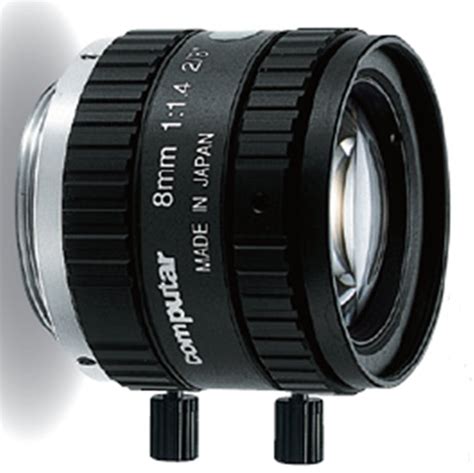 Computar Fa 百万像素定焦系列镜头 M0814 Mp2 焦距 8mm