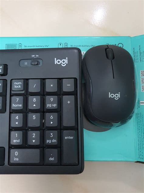 Logitech Keyboard Silent Wireless Combo Mk295 Computers And Tech Parts And Accessories Computer