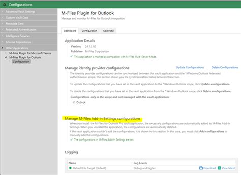 M Files For Outlook Pro December 2024 Update Has Been Published Product News News