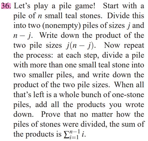 Solved 33 Conjecture And Prove By Induction A Formula For
