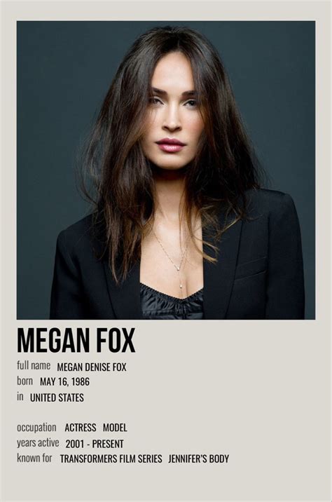 Megan Fox Transformers Poster