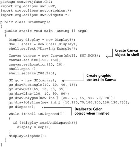 Chapter Graphics Swt Jface In Action GUI Design With Eclipse