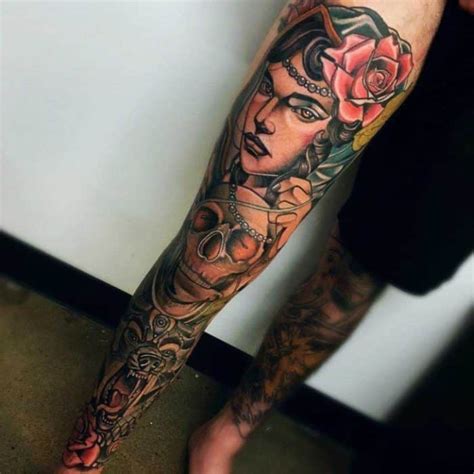 17 Amazing Leg Sleeve Tattoos For Females Sheideas