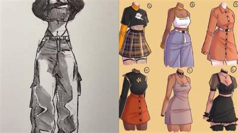 Tips On Drawing Clothes And Fabrics For Fashion Illustration