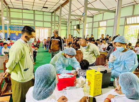 တိုင်းဒေသကြီးနှင့်ပြည်နယ်များ၌ ကိုဗစ် ၁၉ ရောဂါ ကာကွယ်ဆေးများ ဆက်လက်ထိုးနှံ Myawady Webportal