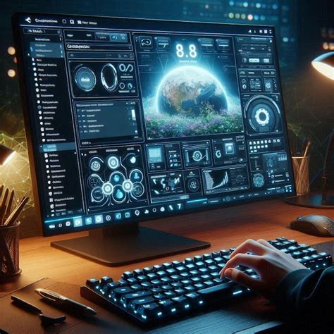 Software Development Gui In Unreal Engine Premium Ai Generated Image