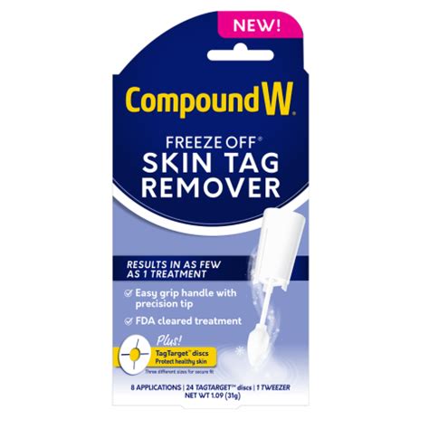 Compound W® Freeze Off Skin Tag Remover Compound W® Wart Removal Products