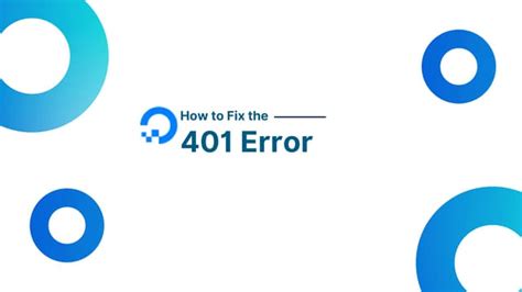 how to fix the 401 error pptx