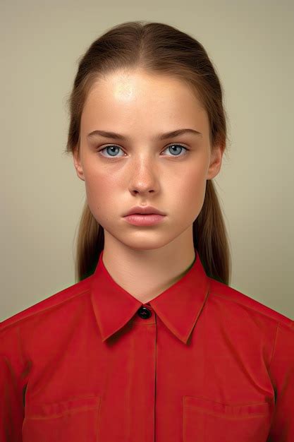 Premium Ai Image A Close Up Of A Woman