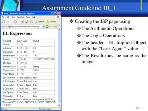 Ppt Web Programming With Servlets And Jsp Assignment Guideline Powerpoint Presentation Id6922968