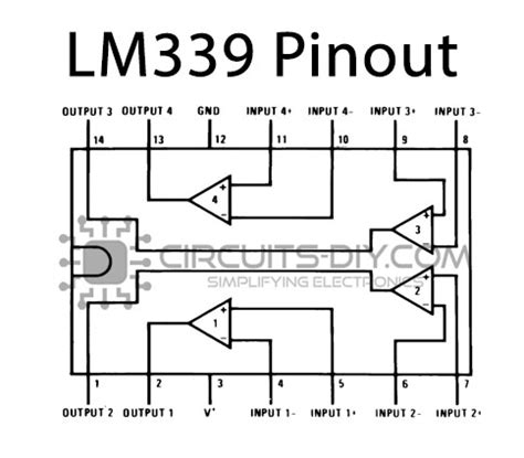 Battery Monitor Using LM339 IC