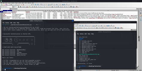 twitter bot behaviour analysis scripts