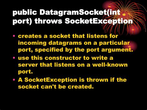ppt viii udp datagrams and sockets powerpoint presentation free