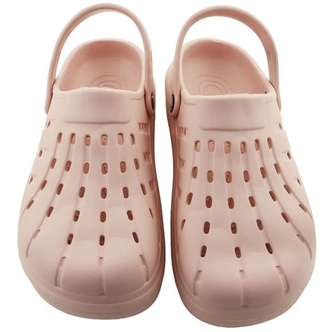 Шльопанці закриті жіночі Progress Service пудра 98905 купити за найнижчою ціною в Україні