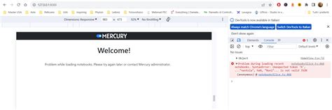 Problem While Loading Notebooks · Issue 382 · Mljarmercury · Github