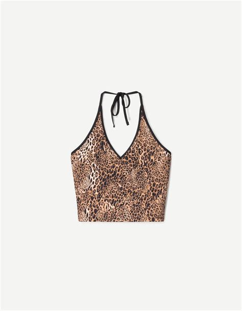 Animal Print Tankini Women Bershka