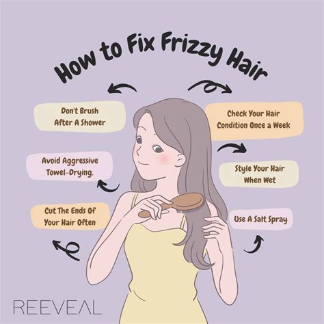 How To Fix Frizzy Hair Tips Voor Gezond Haar Gezond Haar Verzorging Haar