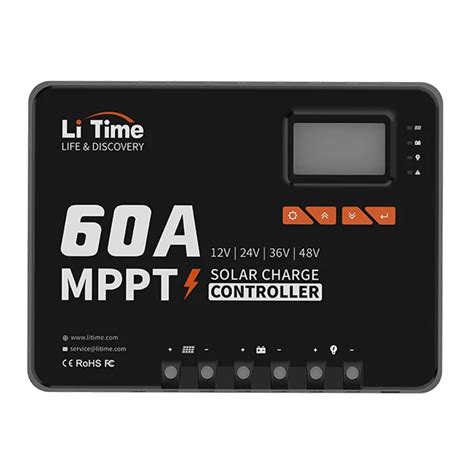 Litime 100a Mppt Solar Charge Controller 12v 24v 36v 48v Litime Us