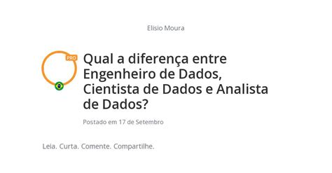 Qual A Diferença Entre Engenheiro De Dados Cientista De Dados E