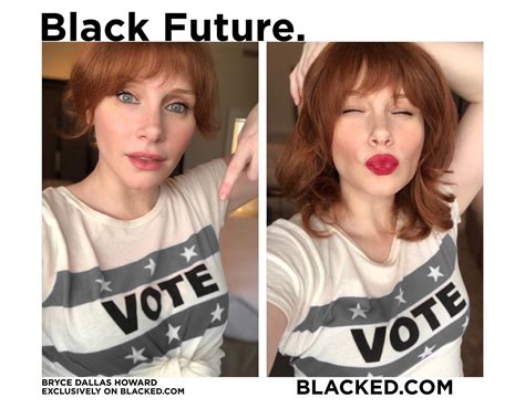 Bryce Dallas Howard For Blacked Scrolller