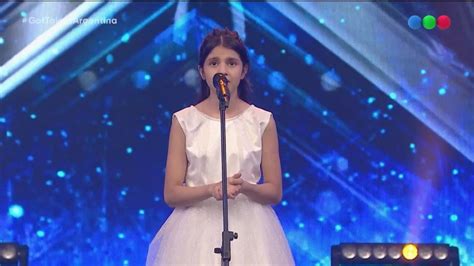 Got Talent Argentina La Emoción De Abel Pintos Con Una Niña De Chubut