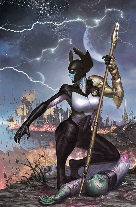 Proxima Midnight Marvel Comics Art Proxima Midnight Marvel