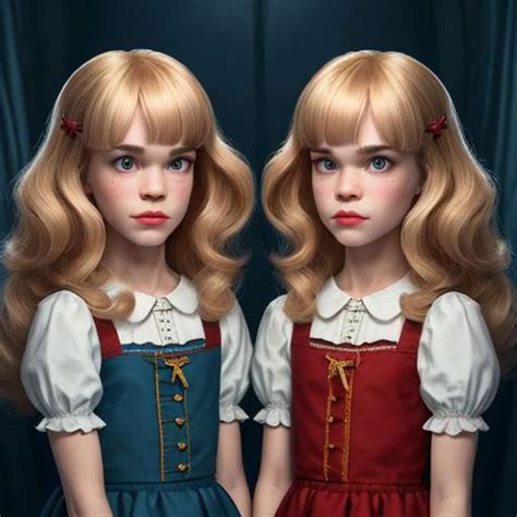 Twin Sisters Ai Generated By Joshuaecw21985 On Deviantart