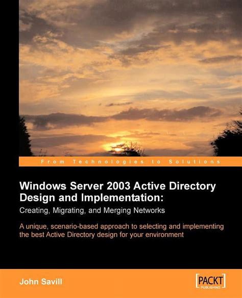 windows server 2003 active directory design and implementation