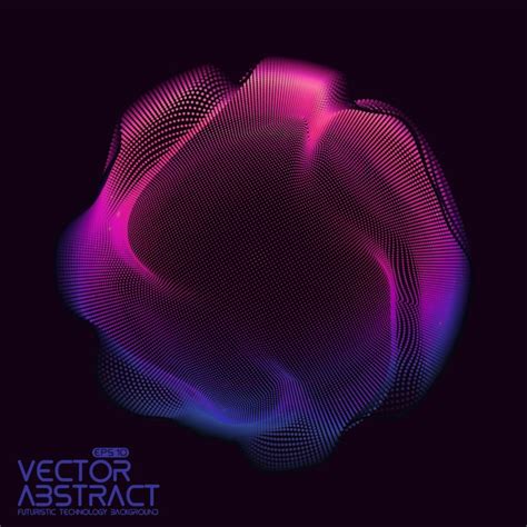 Premium Vector Abstract Sphere Of Particles