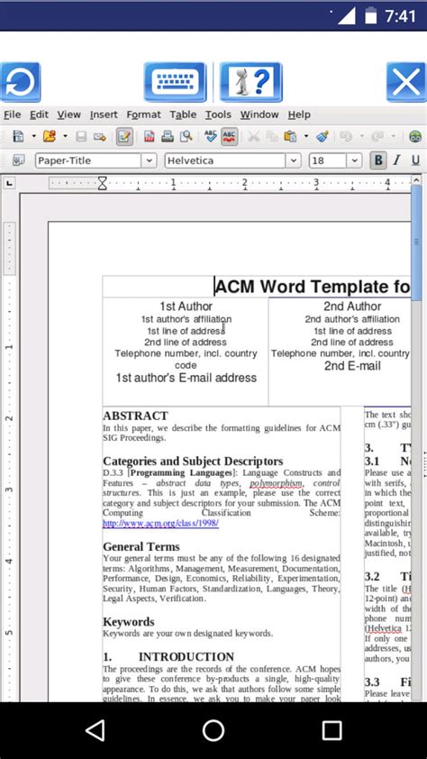 Androwriter Document Editor Apk For Android Download