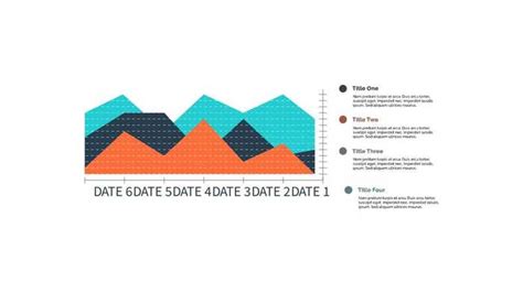 graphic of line graph with bar chart powerpoint template free