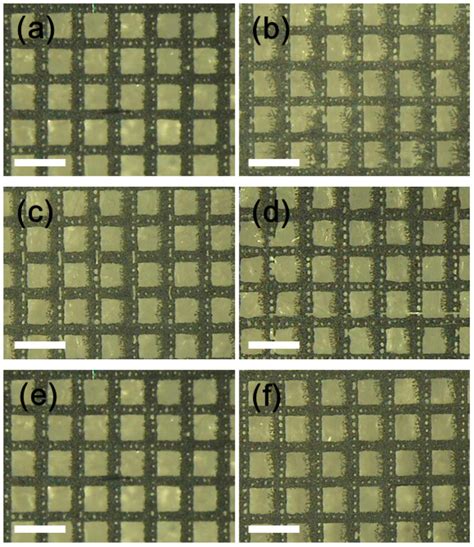 Several Printed Mesh Patterns A And B With The Same Initial Download Scientific Diagram