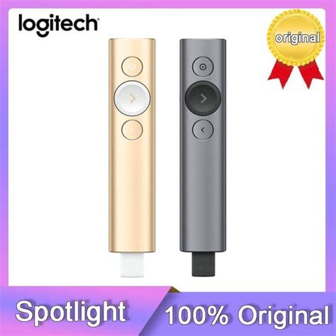 Logitech Spotlight Wireless Speech Presenter Ppt Remote Control Advanced Digital Highlight With