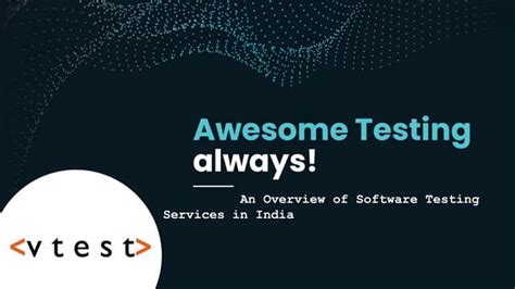software testing services in india pptx