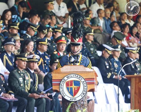 Pma Class Valedictorian Thanks Pbbm Commits To Serve Nation