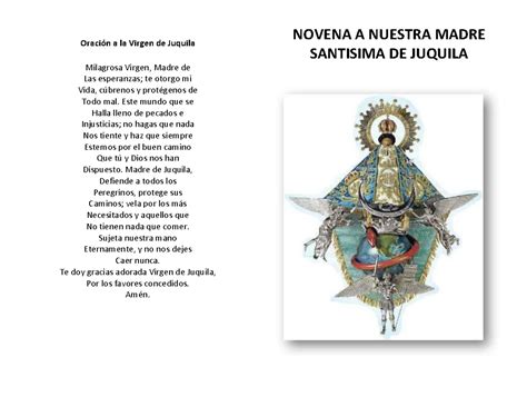 Oración A La Virgen De Juquila Oración A La Virgen De Juquila