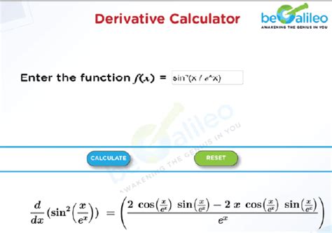 Derivative Calculator Examples Differentiation Calculator Online