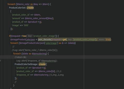 จะสอบถามเรื่อง การ Foreach Mutiple Array เพื่อลงฐานข้อมูลครับ Laravel
