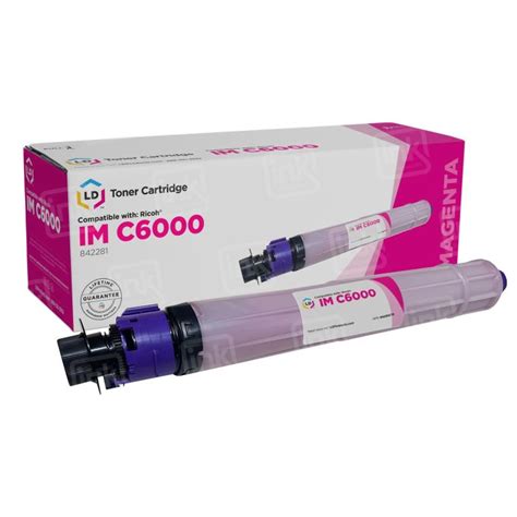 Compatible Ricoh Im C4500 Im C6000 Magenta Toner Inkcartridges