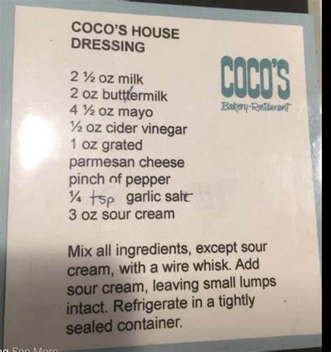 Chart House Blue Cheese Dressing Artofit