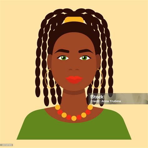 Black Girl Portrait Stock Illustration Download Image Now Afro
