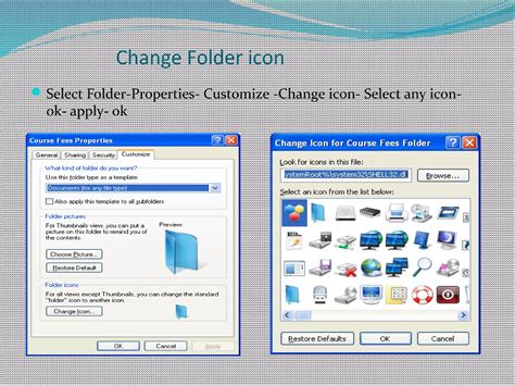 File And Folder Setting Ppt