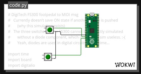 Fs300 Midi Wokwi Esp32 Stm32 Arduino Simulator